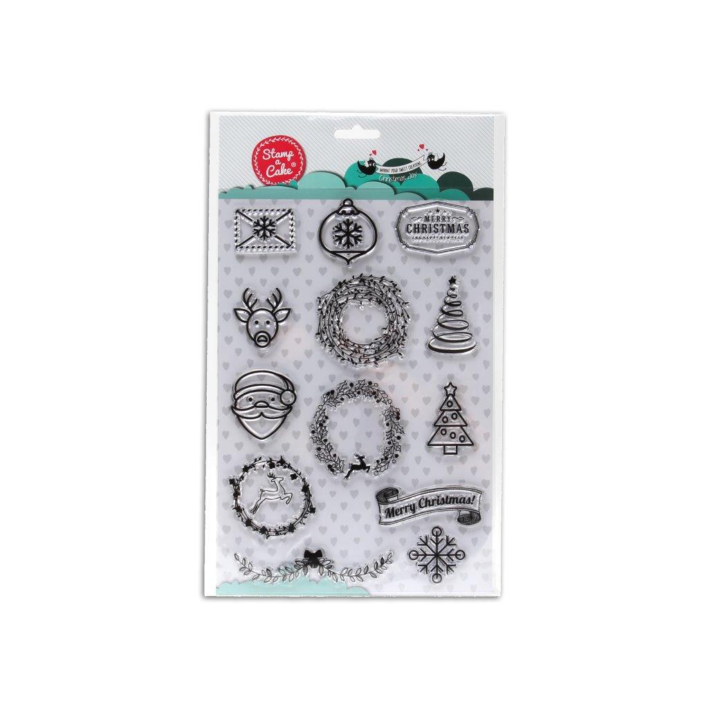 CHRISTMAS JOY Stamp - Stamp a Cake – Bake Group Factory Outlet